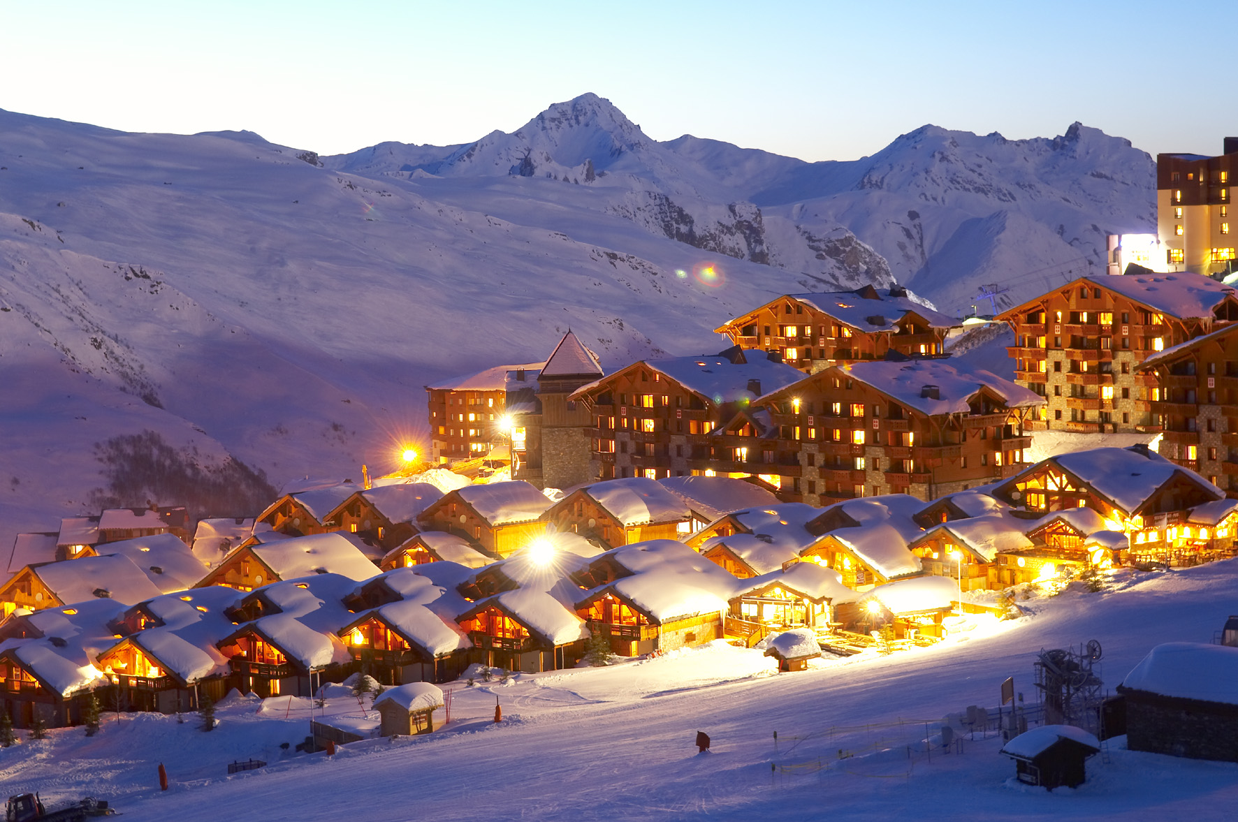 Resort guide Les Menuires: maps, restaurants & information