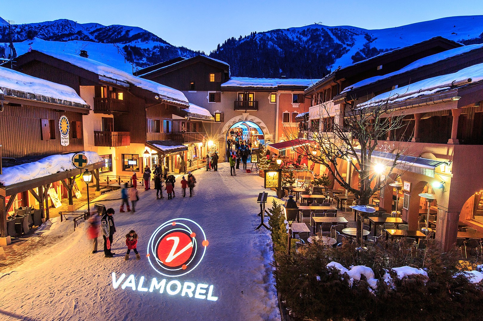 Resort guide Valmorel: maps, restaurants & information