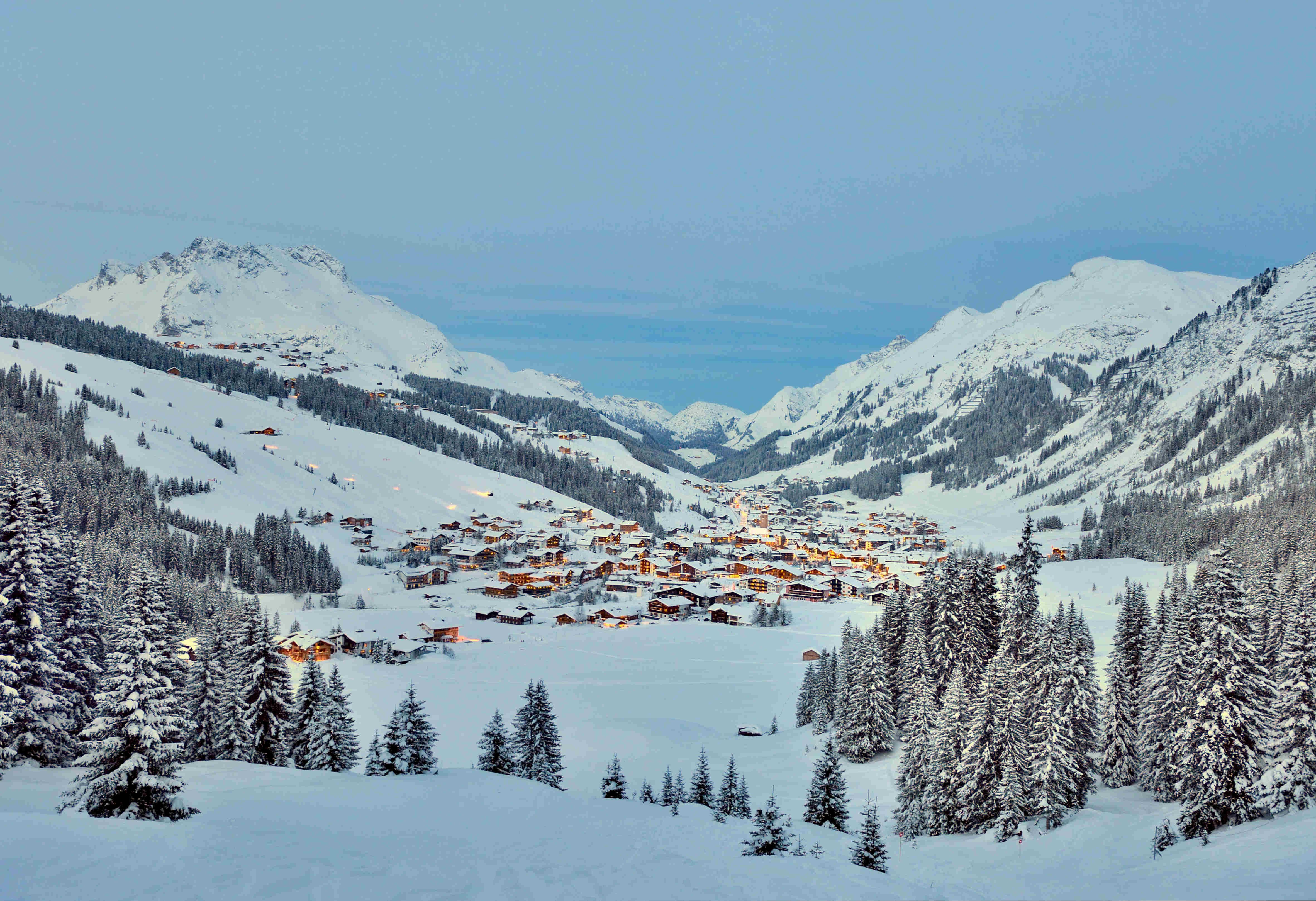 Resort guide Lech: maps, restaurants & information